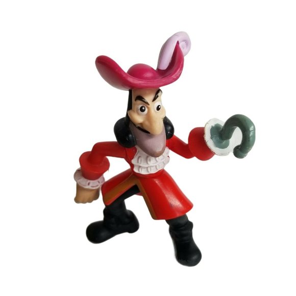 Disney | Toys | Captain Hook Pirate Figure Walt Disney Jake The Never ...